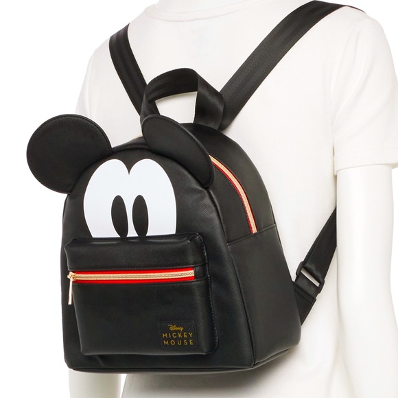 Disney | Bags | Disney Mickey Mouse Mini Backpack With 3d Ears And Logo ...